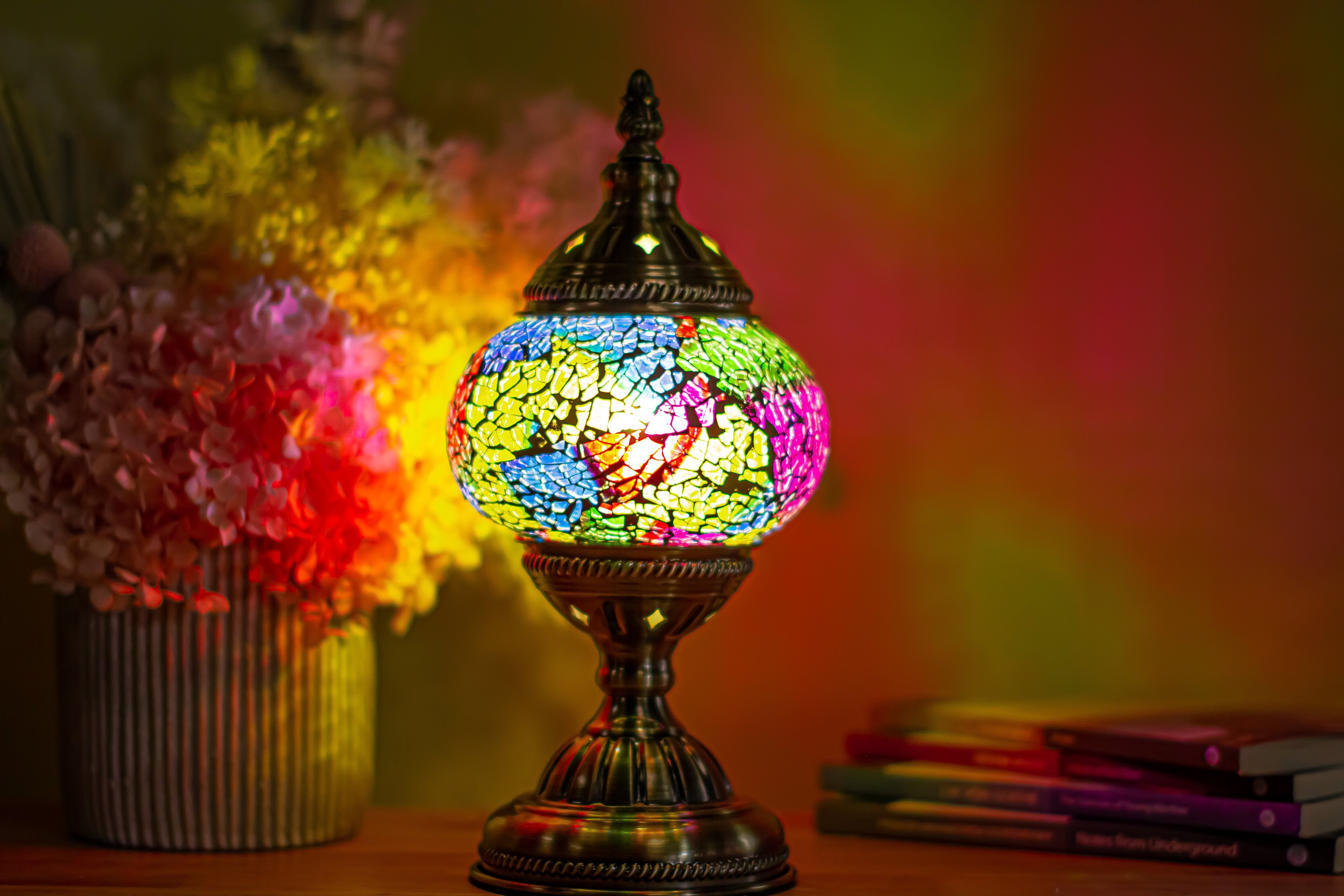 Mosaic Table Lamp – Art Masterclass