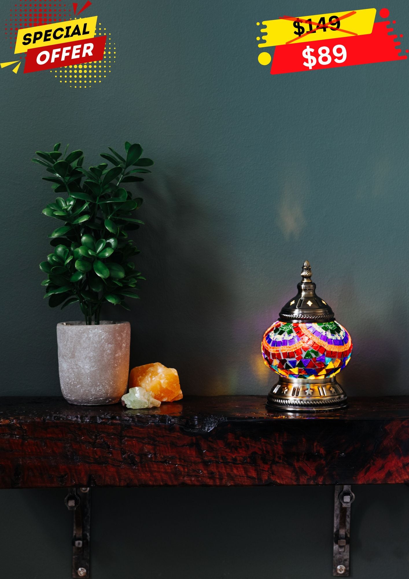 Art Masterclass Short Table Lamp Home Kit